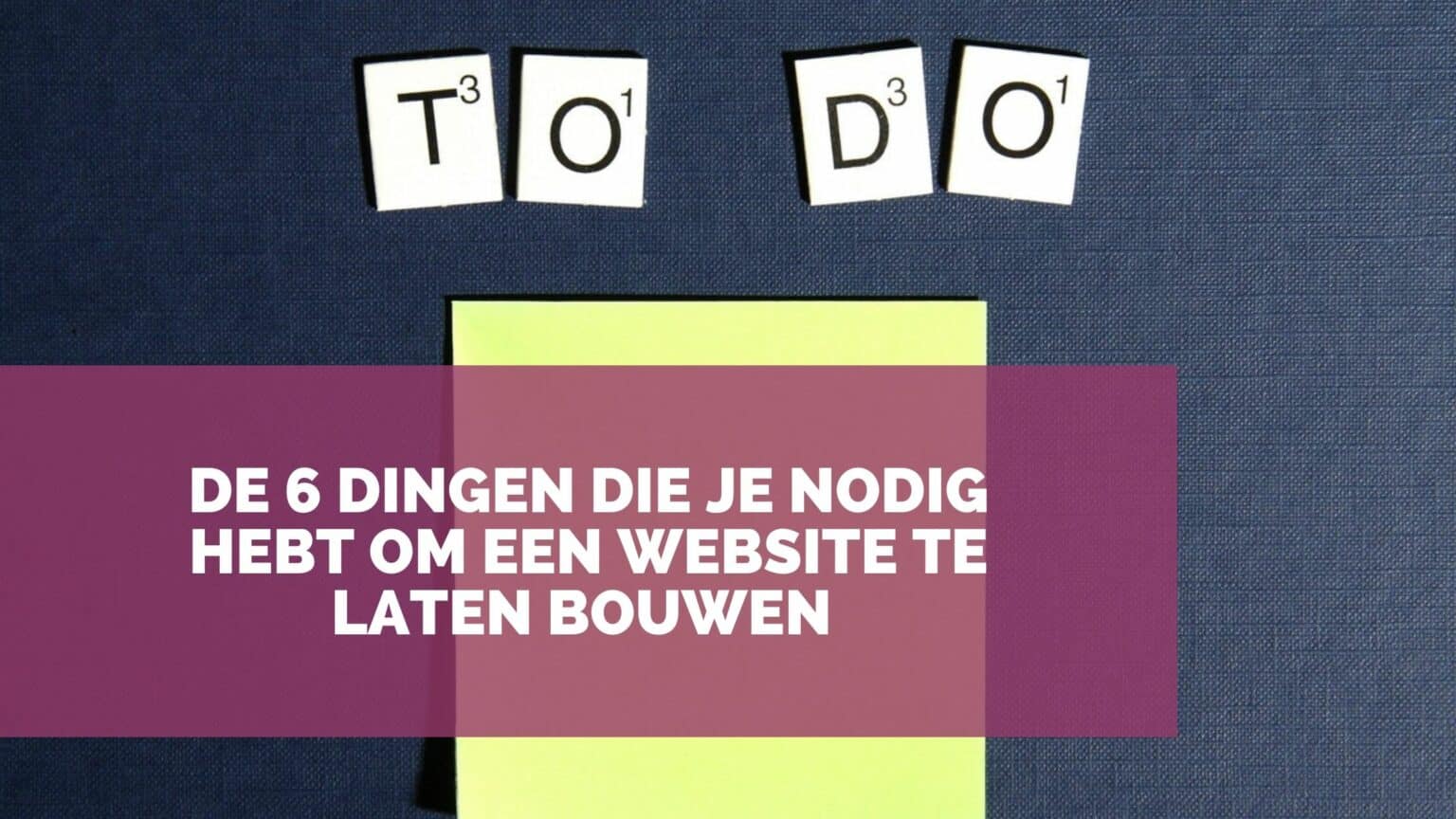 De 6 dingen die je nodig hebt om een website te laten bouwen - Planet ...